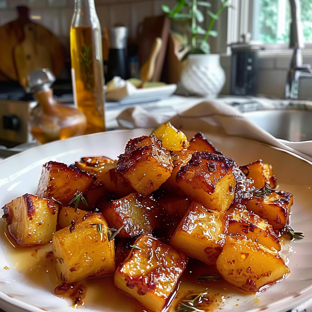 Delicious Roasted Rutabaga with Maple Brown Butter