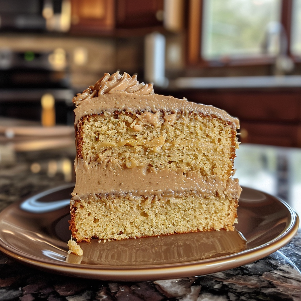 Irresistible Vanilla Honey Cake with Coffee Cream Cheese Frosting