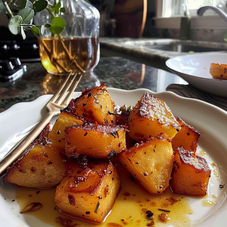 Delicious Roasted Rutabaga with Maple Brown Butter