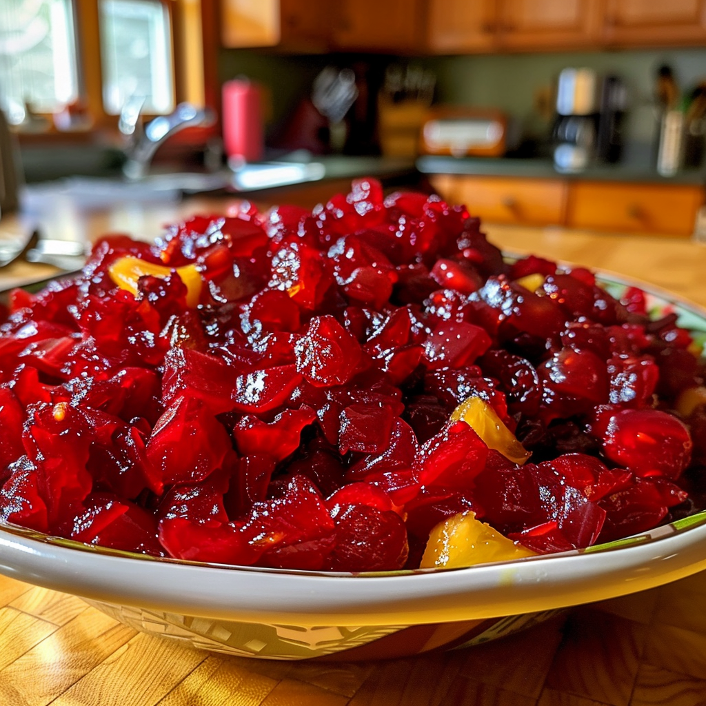 Festive Cranberry and Pineapple Relish